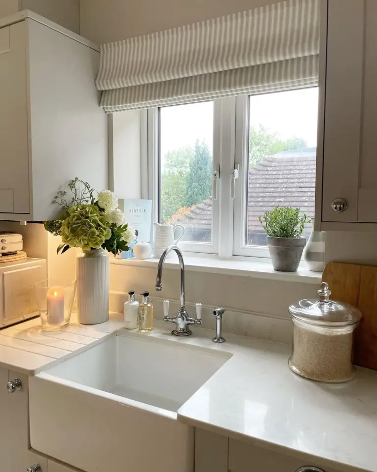 15 Kitchen Window Over Sink Decor Ideas You Will Love! - DiscussDiy