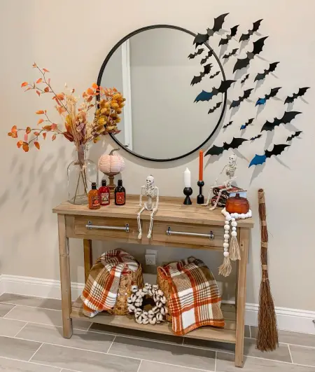 25 Hauntingly Beautiful Halloween Entryway Ideas You’ll Love - DiscussDiy